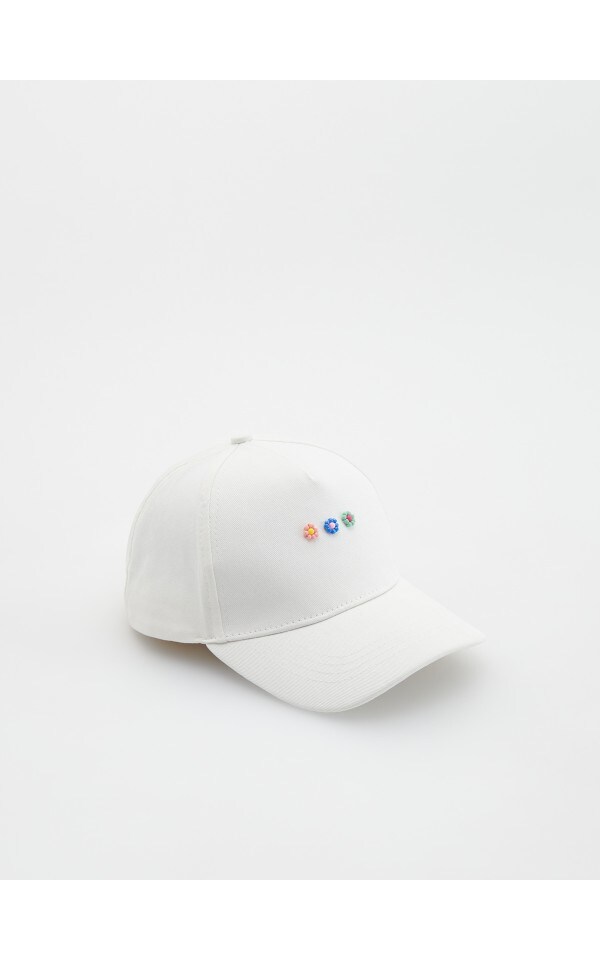 GIRLS` PEAKED CAP, RESERVED, 6257U-01X