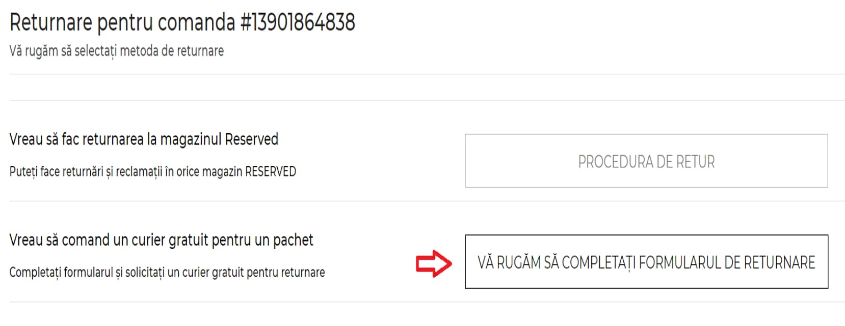 Cum returnez produsele